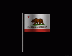 California Flag GIFs