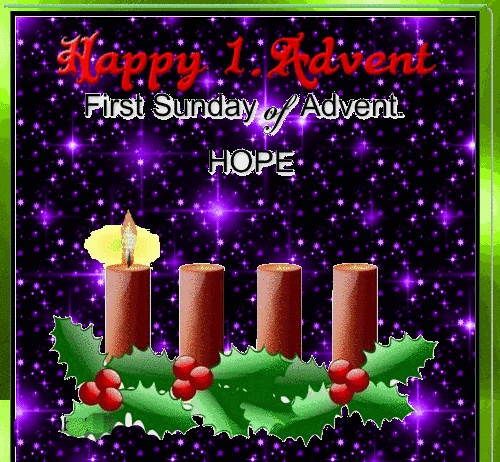 Happy 1st Advent GIFs | USAGIF.com