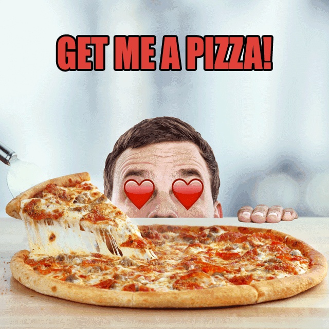 Get me a Pizza GIFs - 25 GIF Animations For Free | USAGIF.com
