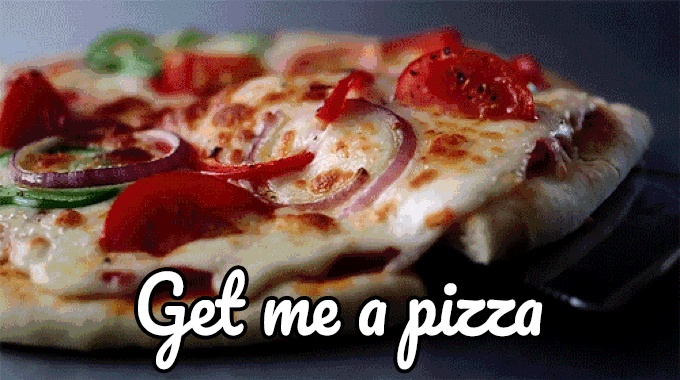 Get me a Pizza GIFs - 25 GIF Animations For Free | USAGIF.com