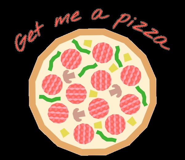 Get me a Pizza GIFs - 25 GIF Animations For Free | USAGIF.com