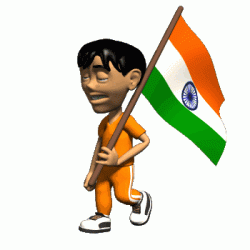 Bandera India en GIFs - 30 imágenes animadas gratis