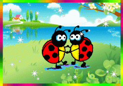 Ladybug GIFs - Animated Images of a Beetle for Good Luck