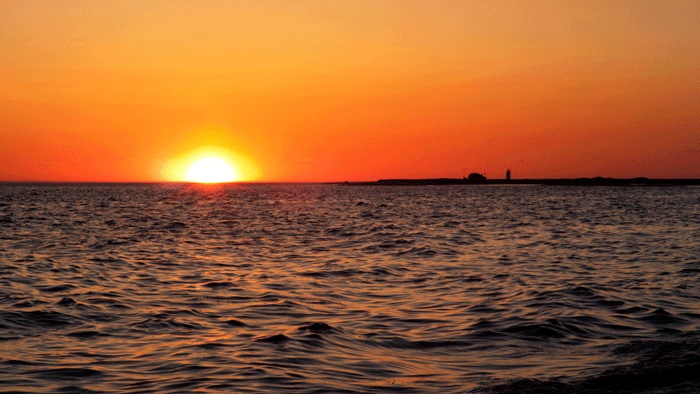 Le GIF con il Sole - Albe, tramonti, paesaggi assolati, riprese dallo ...