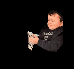 Peníze GIFů na průhledném pozadí