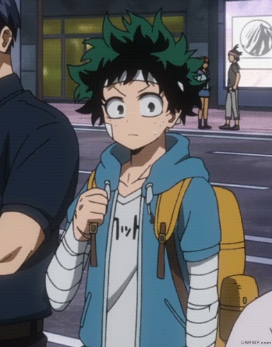 GIFy Izuku Midoriya, alias Deku | USAGIF.com