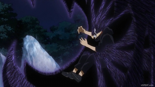 Fumikage Tokoyami GIFs | USAGIF.com