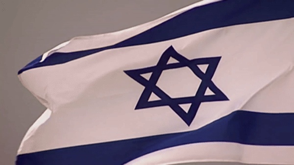 GIF della Bandiera Israeliana Ondeggiante | USAGIF.com