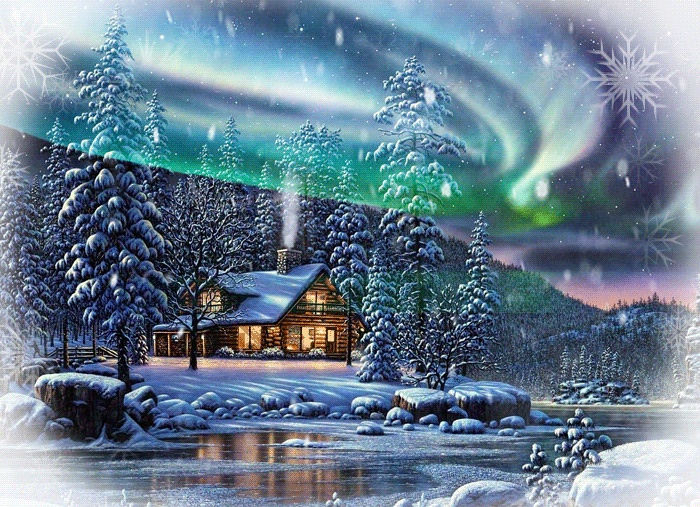 Wunderschöne Winter-GIFs | USAGIF.com